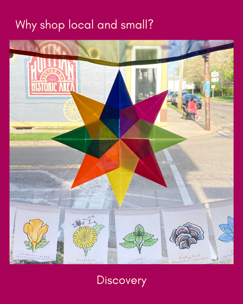 Why Shop Small and Local? A Four-Part Series: Discovery – Pink Moon Goods