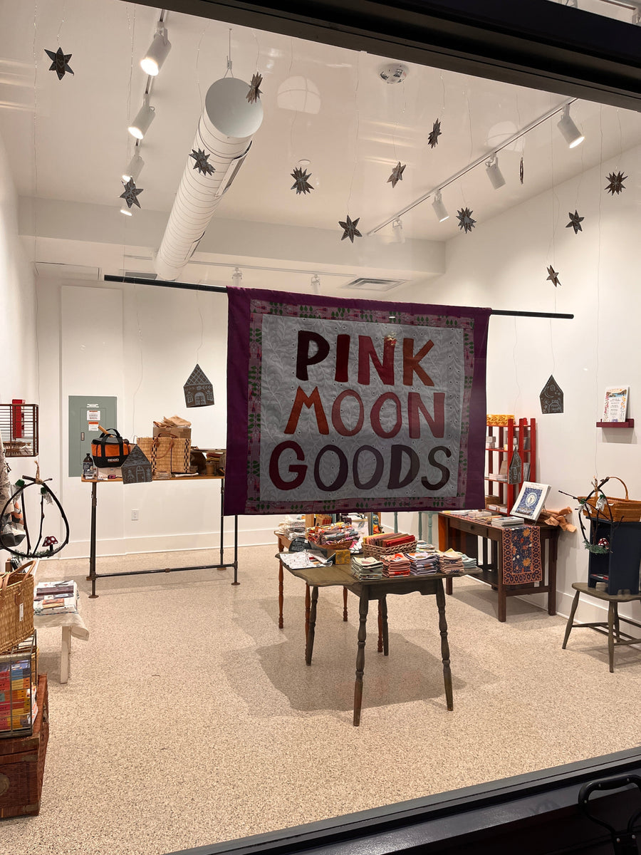 Our Little Shop in the Arcade – Pink Moon Goods