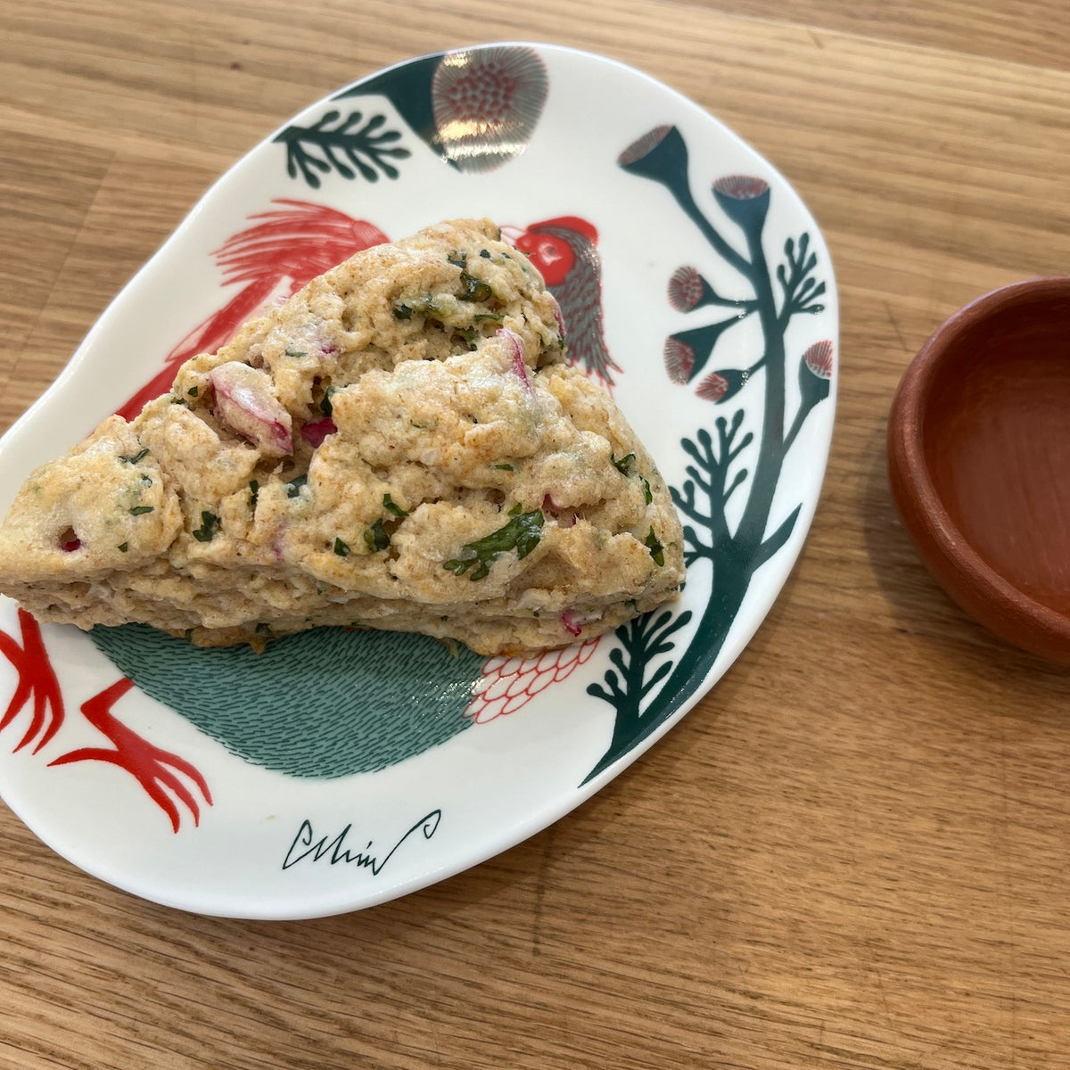 Chicken Small Plate – Pink Moon Goods