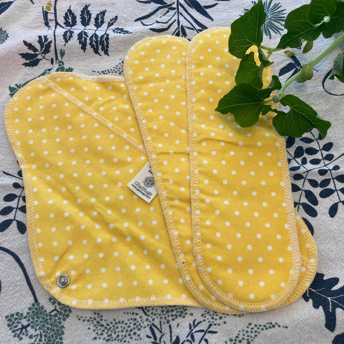 Glad Rags Reusable Menstrual Pads | Colorful Day Pad Plus 1-Pack – Pink ...