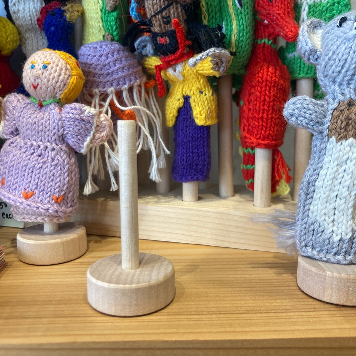 Finger Puppet Stand – Pink Moon Goods